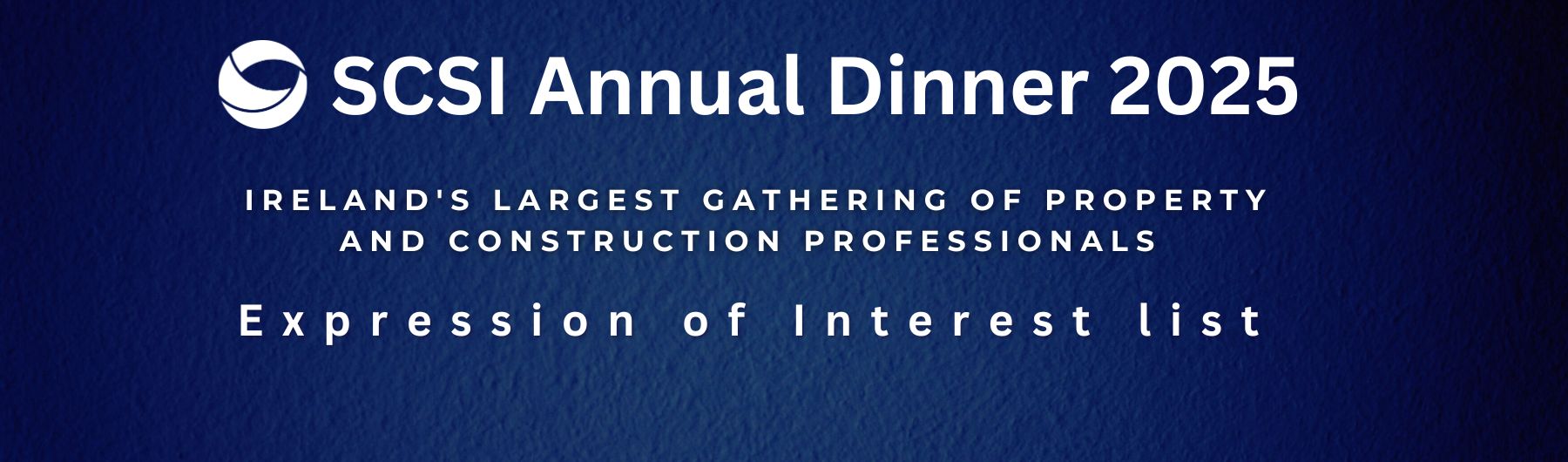 SCSI Annual Dinner 2025 Expression of Interest