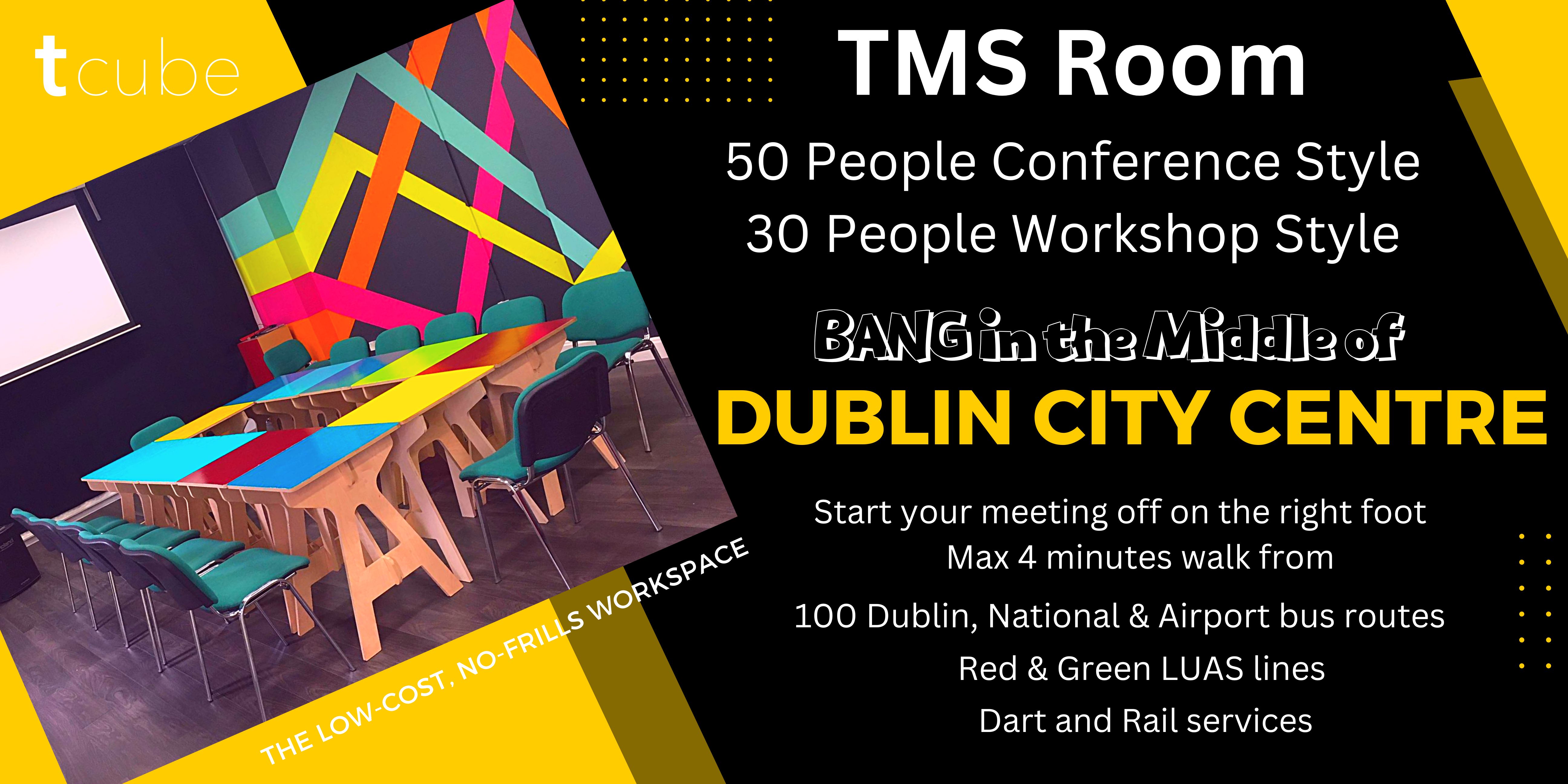 Dublin City Meeting Room - FRIDAY